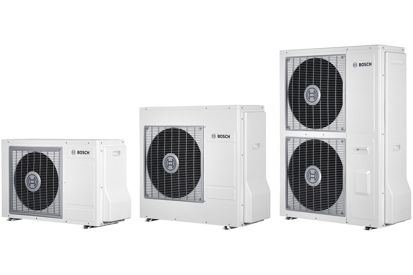 Bosch - Eng abgestufte L/W-Wärmepumpen-Serie