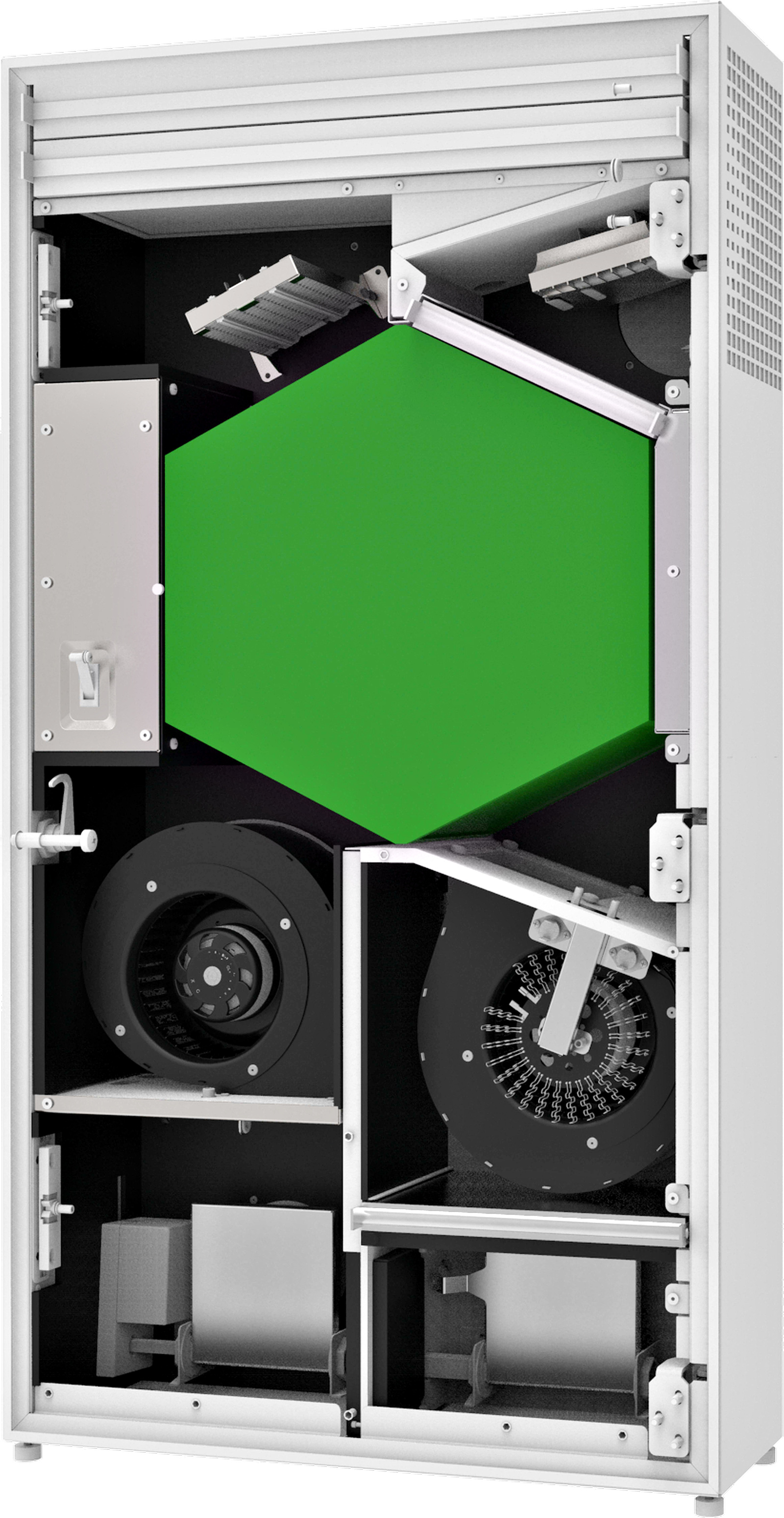 Blauberg Ventilatoren - Dezentrales RLT-Gerät bis 200 m3/h