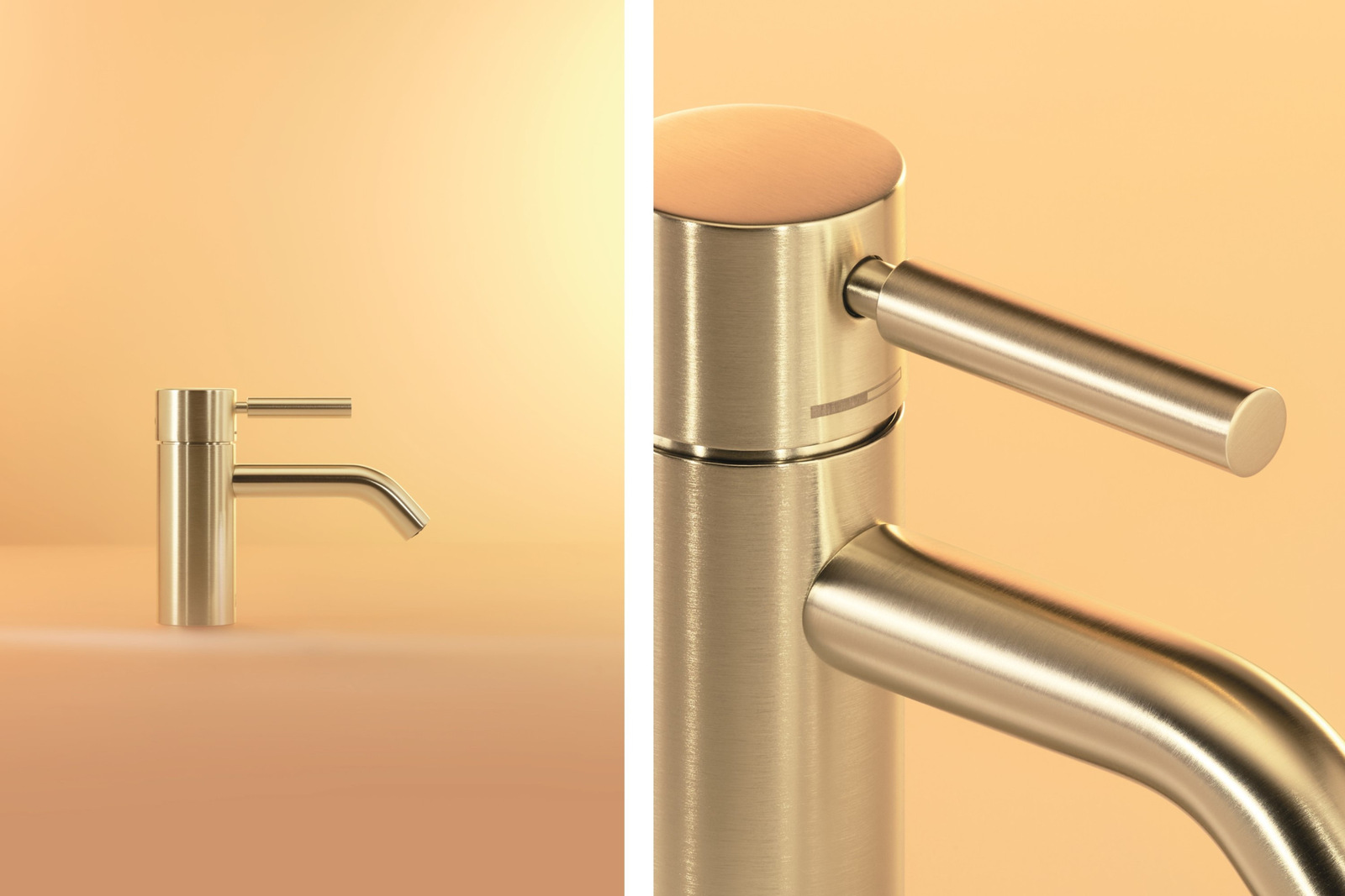 Dornbracht - Neue Armaturen-Oberfläche Light Gold