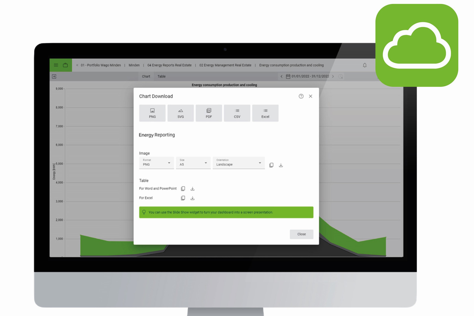 Wago - Cloud-Service für Energy Reporting