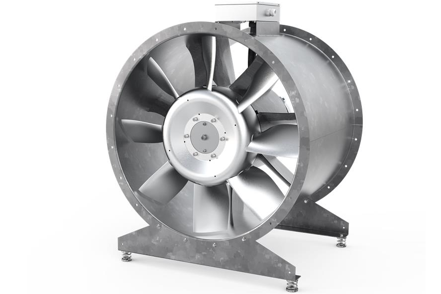 Systemair - Brandgas-Ventilator bis 175 000 m3/h und Bedarfslüftung
