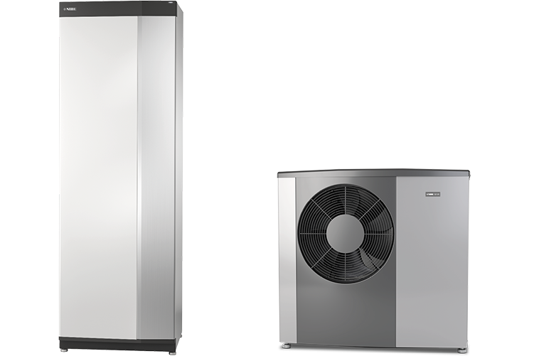 Nibe - R290-Monoblock-Wärmepumpe bis 12 kW Heizlast