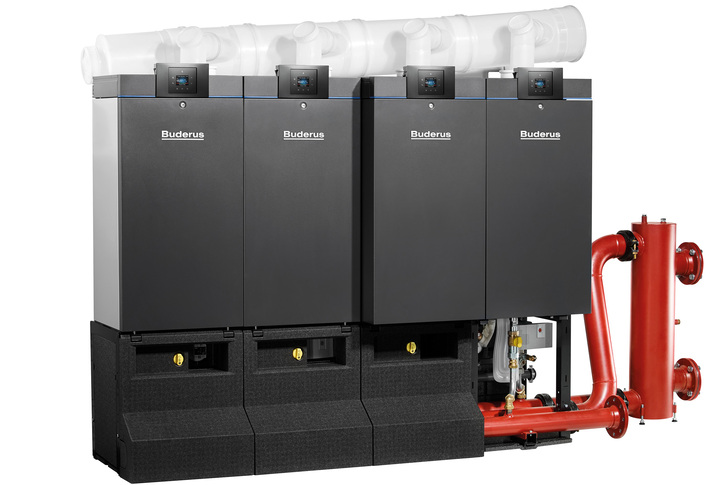 Buderus - Gas-Brennwert-Kaskade bis 900 kW